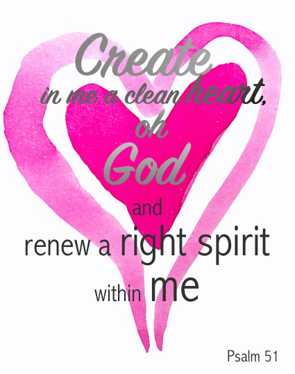 Create in me a clean heart, oh God – yourchurch
